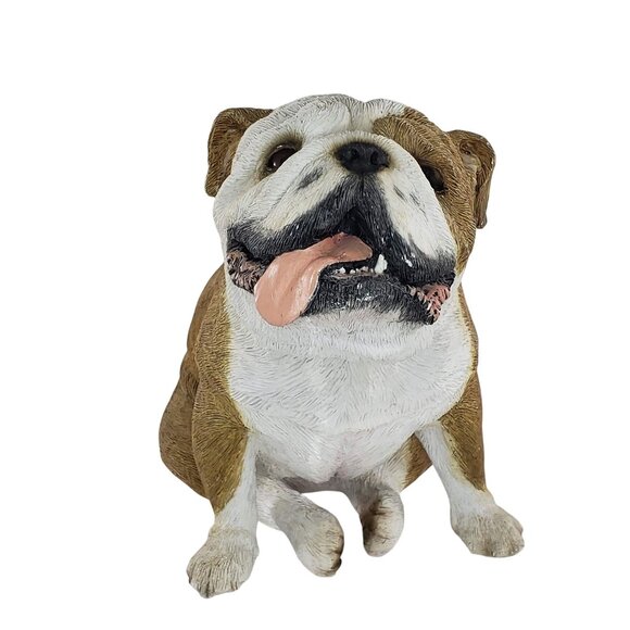Sandicast | Accents | Sandicast English Bulldog Dog Sculpture Figurine ...